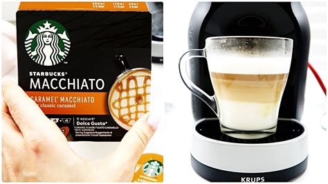 Готовим МАКИАТО карамель от Starbucks/ ИСПОЛЬЗУЮ КАПСУЛУ ВТОРОЙ РАЗ ...