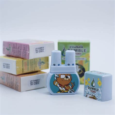 Dumble Double Inhaler Compact Limited Edition Cute Inhaher Menthol