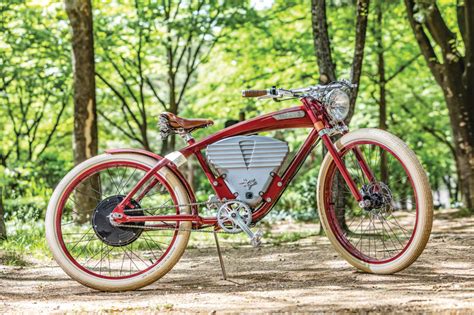 클래식 모터사이클에서 영감을 얻다 빈티지 일렉트릭 바이크 트래커 월간모터바이크