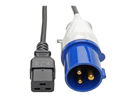 Tripp Lite Heavy Duty Power Extension Cord 16A IEC309 to C19 10' 10ft ...