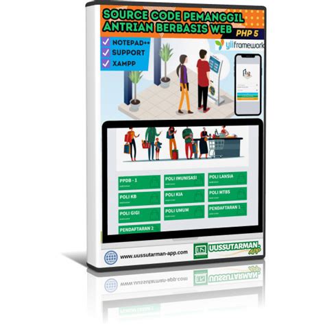 Jual Aplikasi Antrian Berbasis Web Php 5 Menggunakan Yii Framework