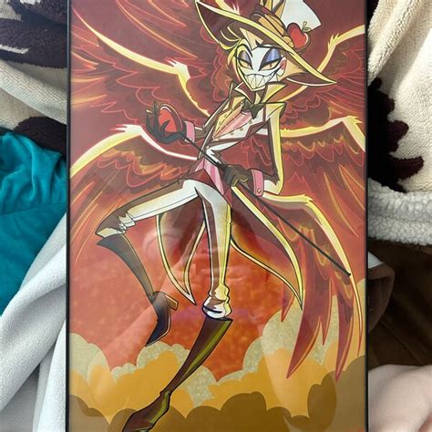 Lucifer Morningstar Hazbin Hotel Art Print Etsy