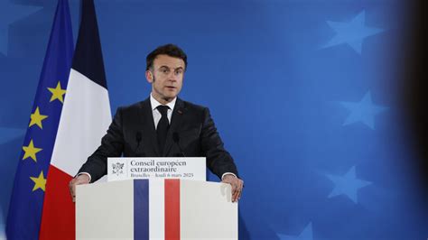 Macron Says France Is Loyal Us Ally As Trump Casts Doubt On Nato