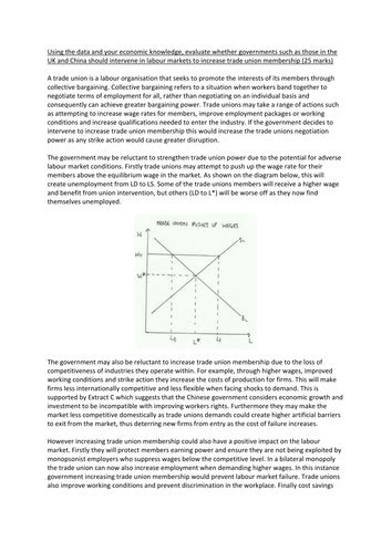 Unit 3 Aqa Model Answer Teaching Resources