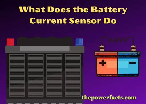 What Does The Battery Current Sensor Do Battery Current Sensor Test