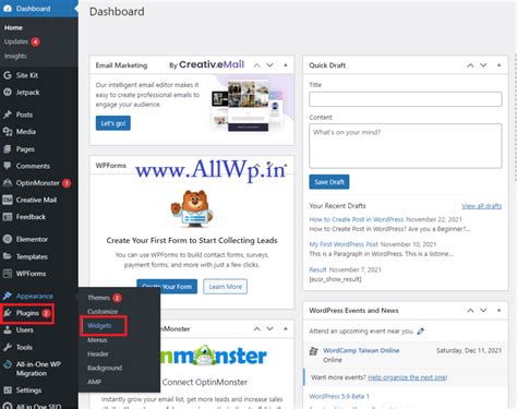 How To Create Widget In WordPress All About WordPress