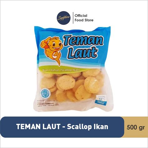 Jual Teman Laut Scallop Ikan 500 Gr Khusus Kurir Shopee Indonesia