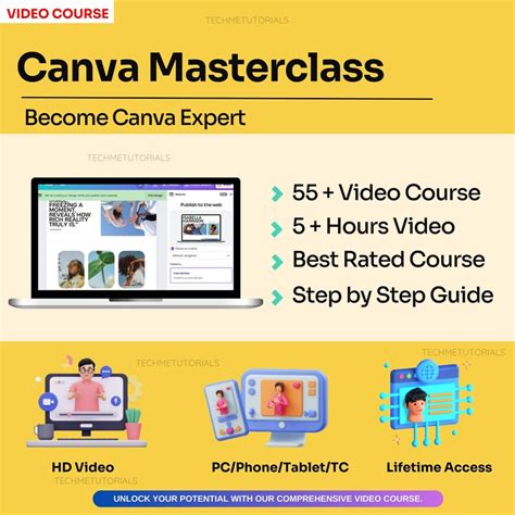 Canva Masterclass Course Comprehensive Course For Business Owners Digital Marketers And