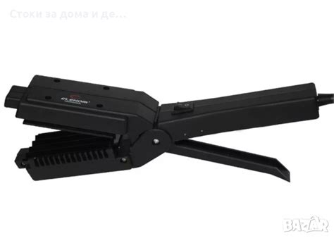 Преса за коса Elekom ЕК 04С 4 В 1 250 W Черен в Преси за коса в гр Шумен Id44892263 Bazar Bg
