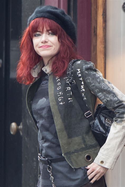 Emma Stone Cruella Set In London 10152019 • Celebmafia