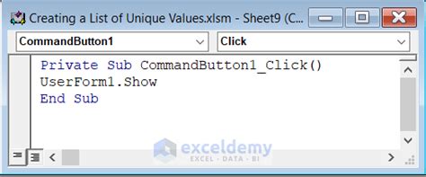How To Create List Of Unique Values From Multiple Sheets In Excel