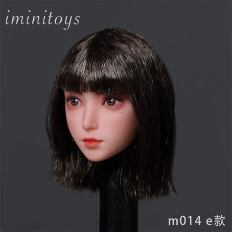 送料無料 16 Iminitoys M014e ロリータセクシー美少女 パール肌 アジアン美人女性ヘッド 16フィギュアの通販、予約