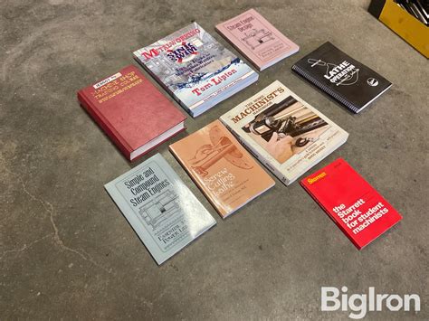 Machinist Books Bigiron Auctions