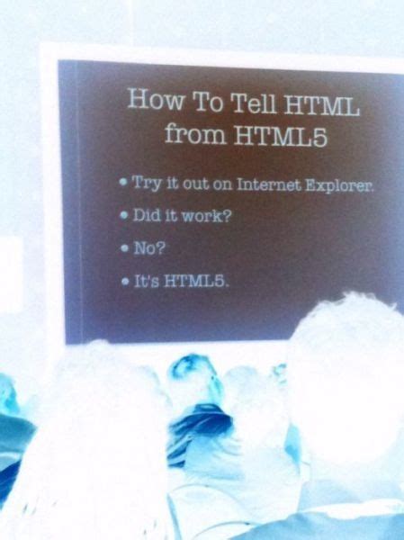 how to tell html5 from html5 load the page in internet explorer