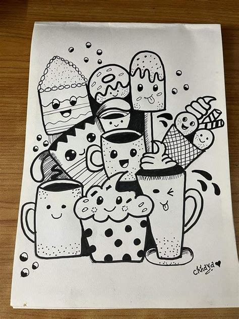 ปักพินโดย Neha Mangal ใน Doodle For Senior