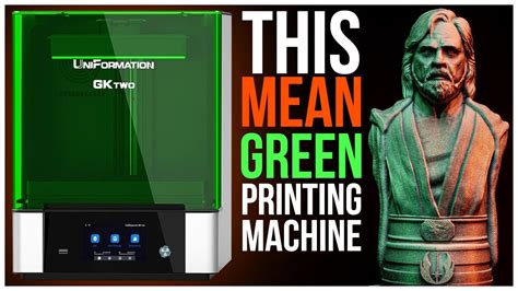 The Best Resin Printer Uniformation Gk Two Youtube