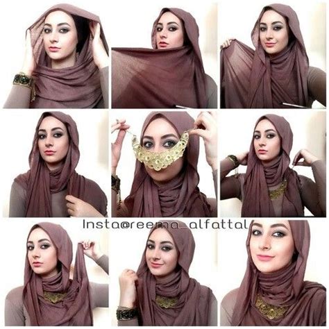 Cara Guna Pin Rambut Pada Tudung Eric Avery