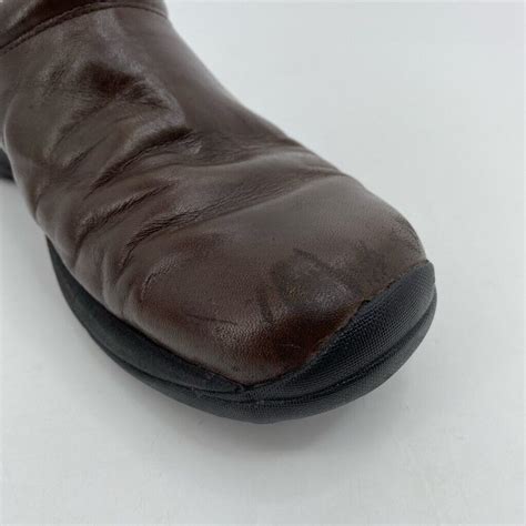 Merrell Womens Encore Nova Clog Mule Brown Leather Sl Gem