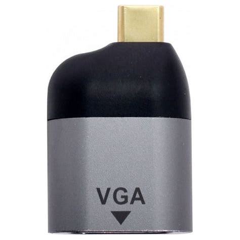 Fvh Usb C Type C To Vga Converter Monitor Adapter 1080p 60hz For Tablet