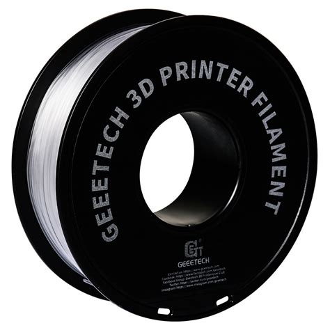 Geeetech Petg Filament For D Printer Transparent