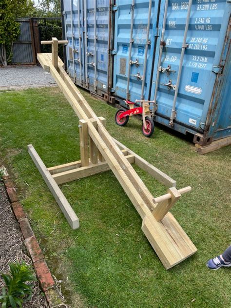Diy Ana White Teeter Totter Seesaw From Scrap Wood Artofit