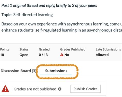 Activeclass Viewing And Grading Posts Tandl Website