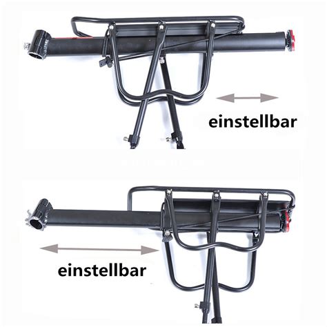 KG Gepäckträger Traveller High für Fahrrad Gepäcktaschen Zoll Alu eBay