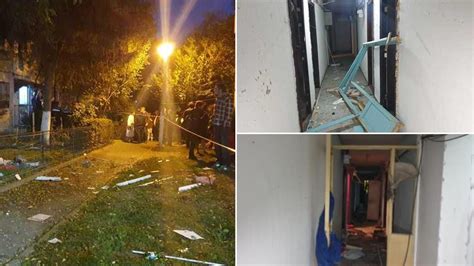 Explozie puternică într un bloc din Capitală 140 de persoane au fost