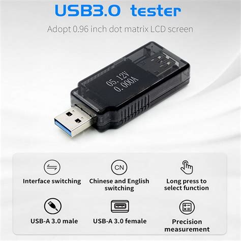 Current And Voltage Meter USB Tester USB Digital P Vicedeal