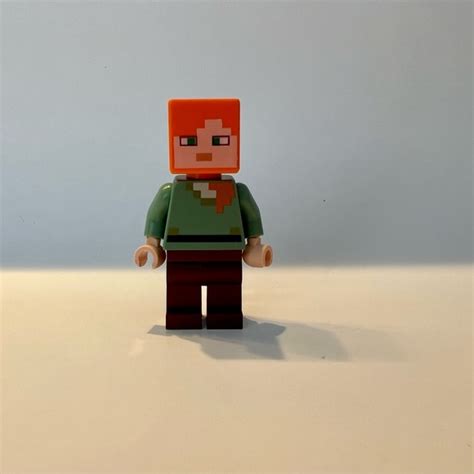 Toys Lego Minecraft Alex Minifigure Minifig Preowned Poshmark