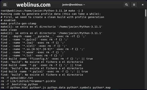 Instalar Python 3 11 1 En Debian 11 Y Derivados Weblinus