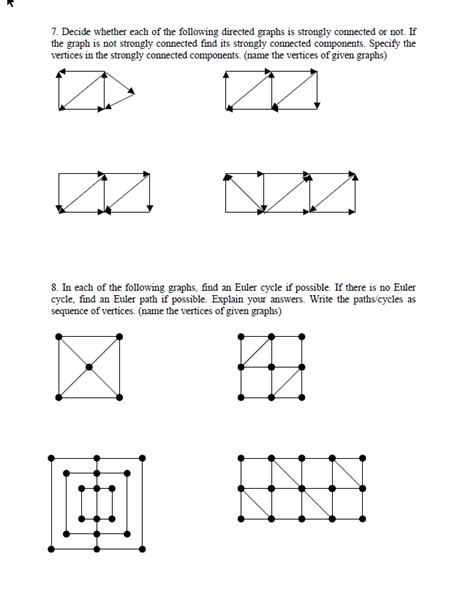 Solved Find Simple Connected Graphs With The Following Chegg