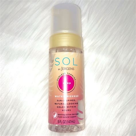 Bath Body Sol By Jergens Deep Water Self Tanner Mousse Waterbased