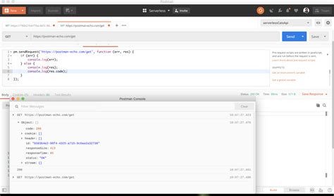 How To Return A Sendrequest Response Help Hub Postman Community