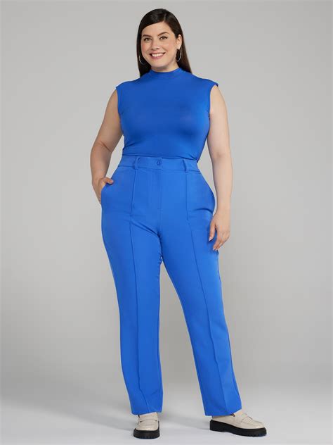 Plus Size The Paloma High Rise Straight Leg Pants Fashion To Figure
