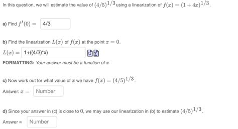 Solved In This Question We Will Estimate The Value Of