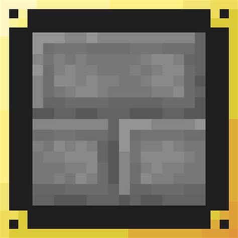 Minecraft Chiseled Stone Brick Texture