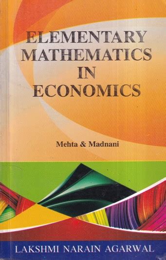 Elementry Mathematics In Economics Lakshmi Narain Agarwal