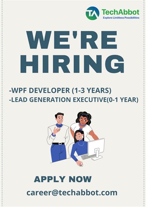 Dhara Shah On Linkedin Jobseekers Hiring Techabbot Wpf Developers