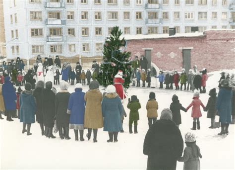 Колоризованный омский Новый год прошлого Медиа «Трамплин Омск