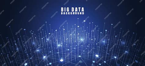 Premium Vector Abstract Technology Background And Big Data Internet