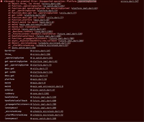 [web] add dart io platform support for web · issue 47416 · flutter flutter · github