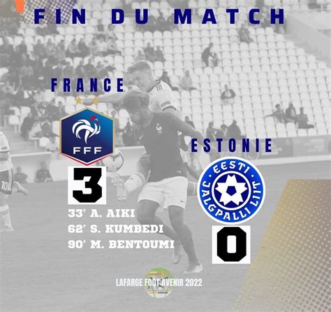 Lafarge Foot Avenir On Twitter Fin Du Match La France Prend La Tête