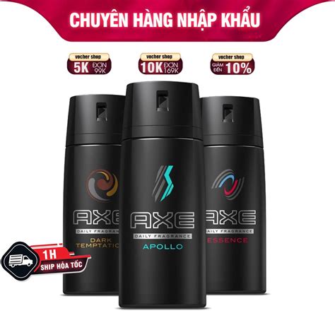 Xịt khử mùi toàn thân AXE 150ml USA cho nam ngăn mồ hôi và mùi cơ thể
