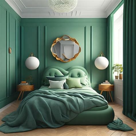 Ash Green Bedroom Design Ideas In 2023 Green Bedroom Design Bedroom
