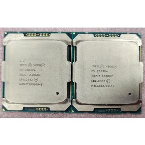 Matched Pair Intel Xeon E5 2683 V4 E5 2667 V4 E5 2643 V4 E5 2637v4 Lga2011 3 Cpu Ebay