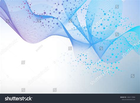 Big Data Visualization Background Modern Futuristic Stock Vector Royalty Free 1404117890