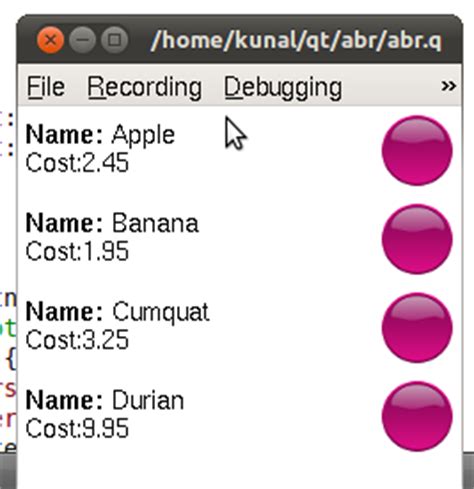 Qt Maemo And Some Other Stuff Creating Custom ListView Delegate In QML