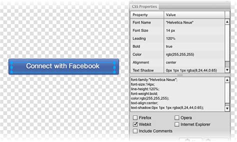 How To Master Fireworks CSS Properties Panel And CSS Professionalzr Smashing Magazine