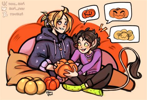 Ocs Halloween Preparations And Difficult Decisions By Noxauri On Deviantart